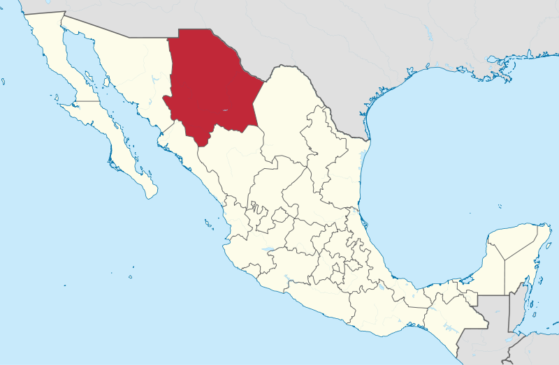 Datei:Chihuahua in Mexico (location map scheme).svg.png ...